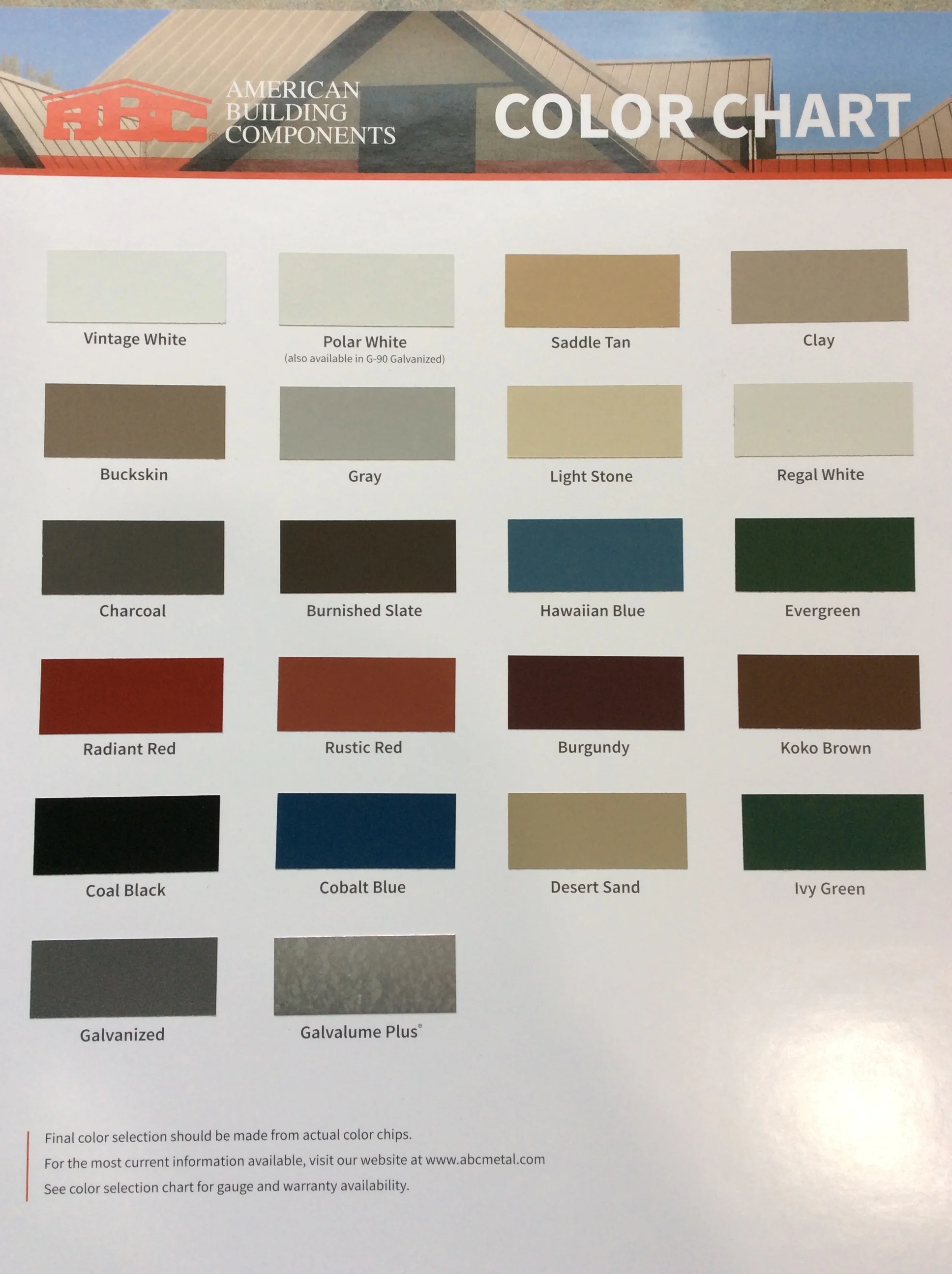 Metal Roof — Valente Lumber