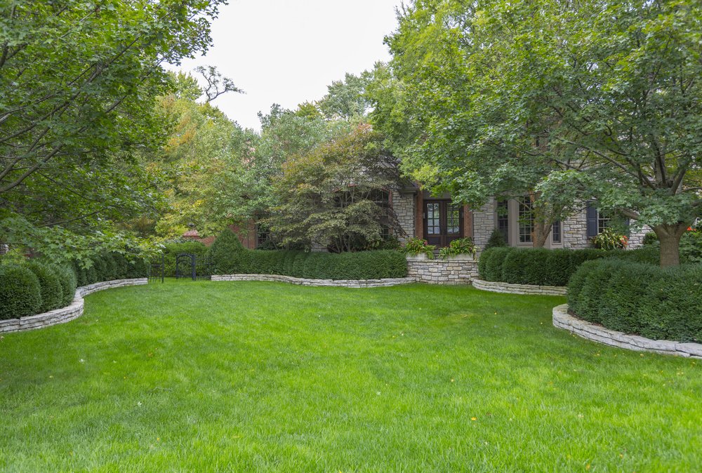 Mature Trees in Landscape Makeover - Seiler's Landscaping — Seiler's ...