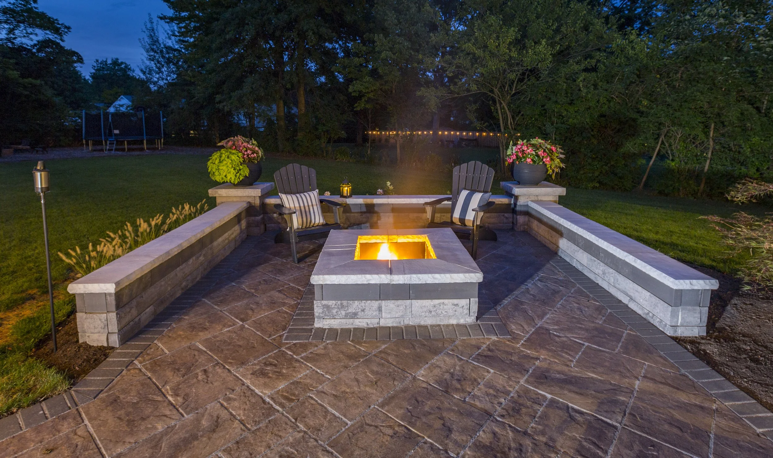 Outdoor Fireplace and Fire Pit Design From Start to Finish — Seiler's ...