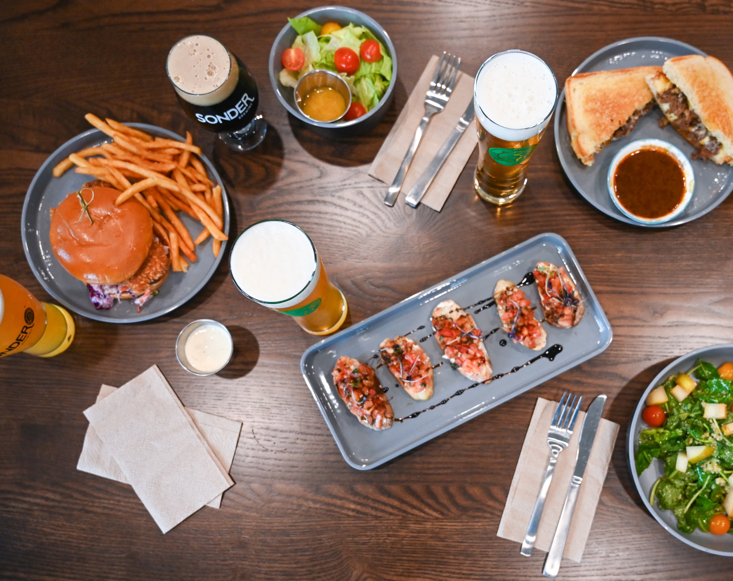Sonder Brewing — Taphaus Food Menu