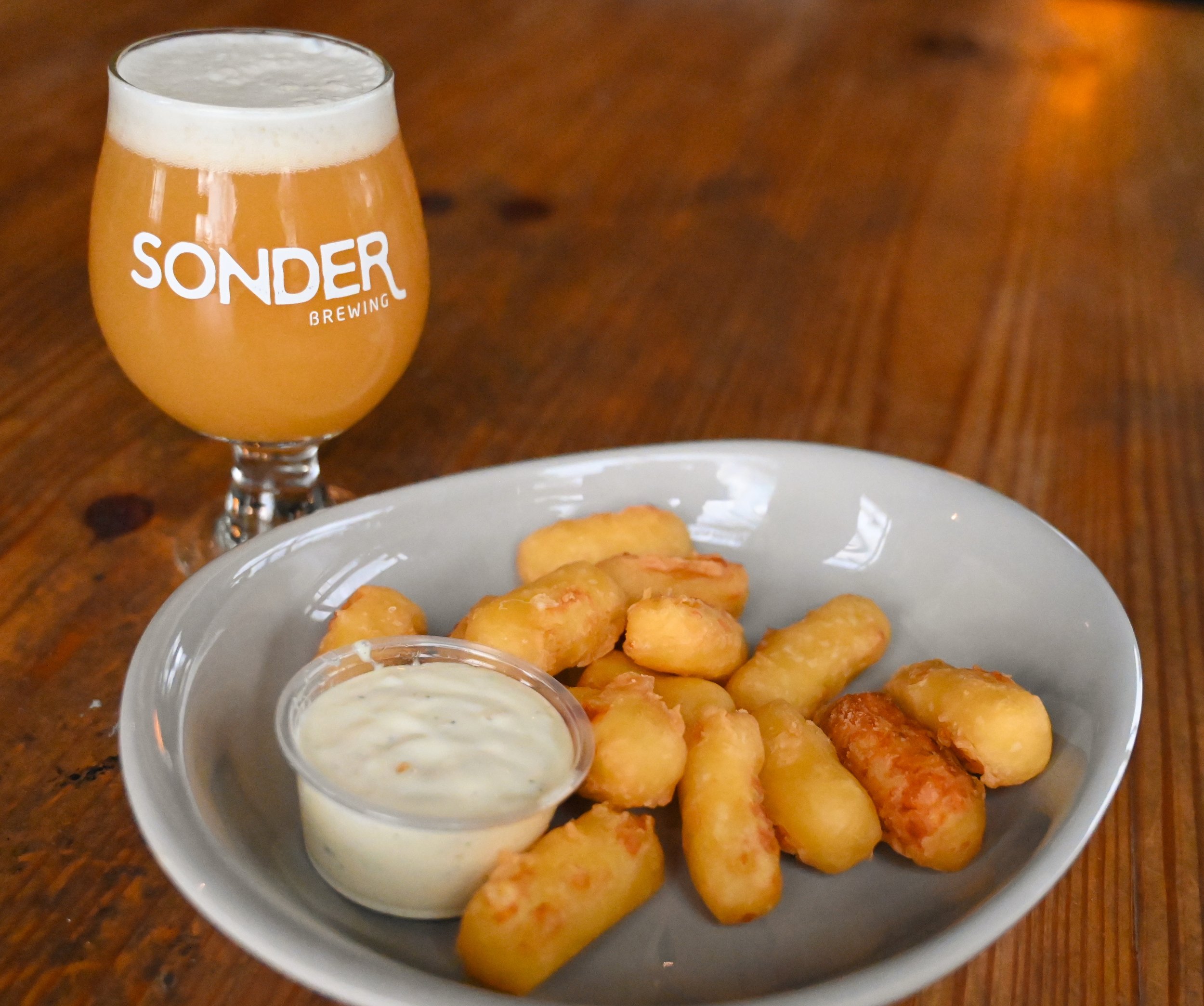 Sonder Brewing — Mason Taproom Food Menu