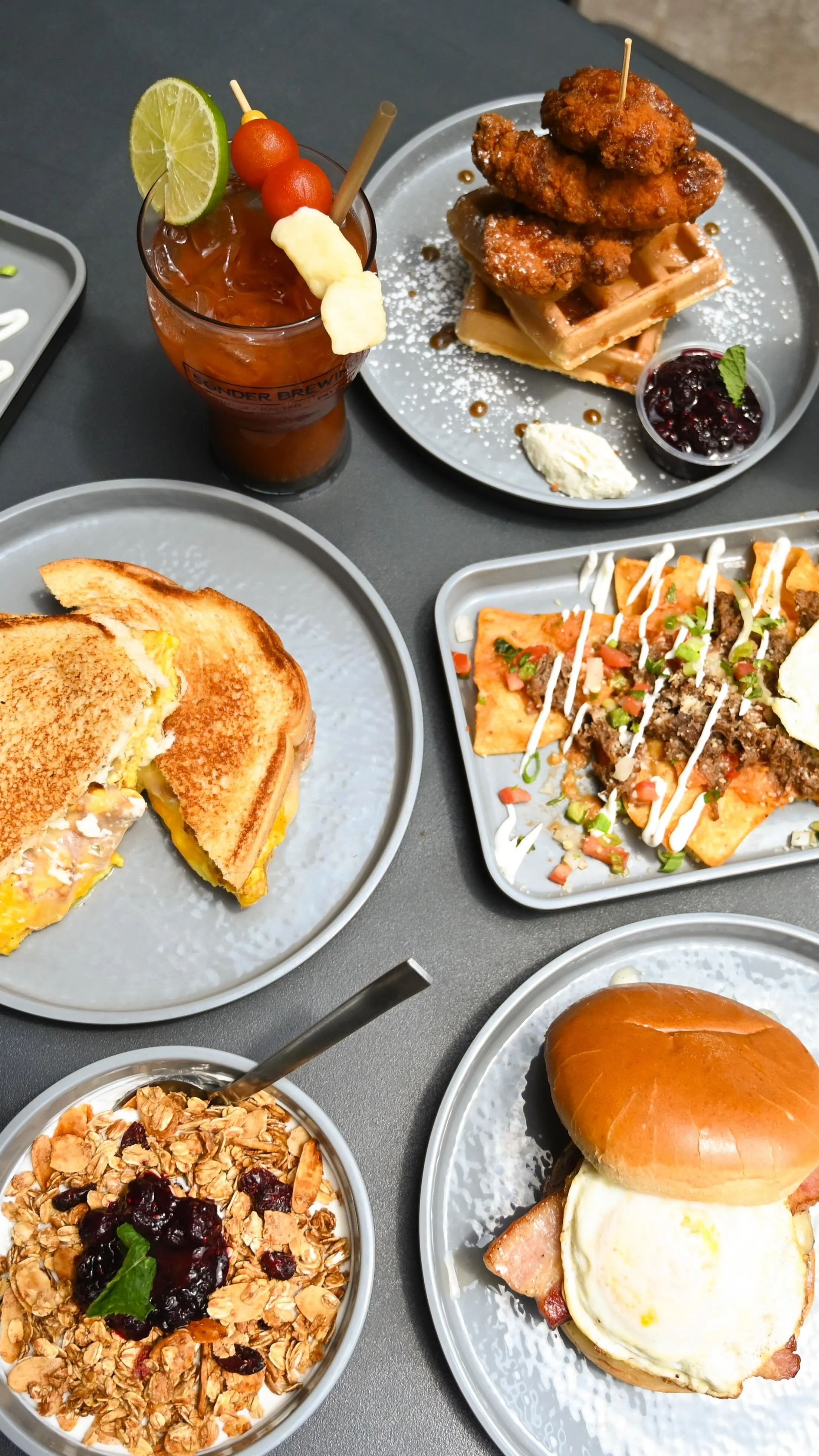 Sonder Brewing — Taphaus Food Menu