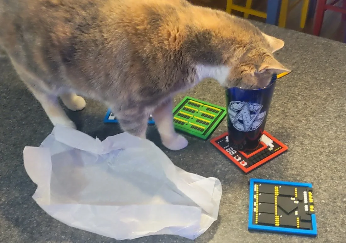 GN Drink 'Debug' Coaster Pack - 4 Custom 3D Coasters (100x100mm / 4"x4 ...