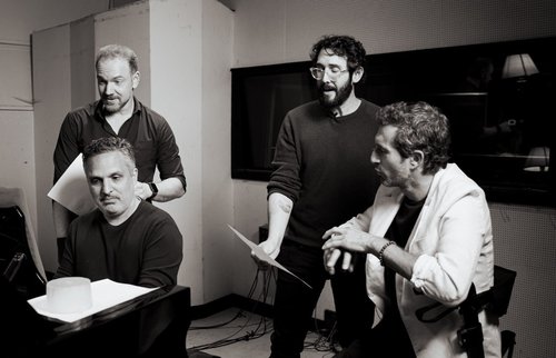 Singer. — AARON LAZAR