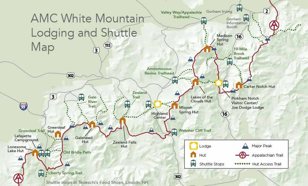 A Guide to Backpacking Hut to Hut in the White Mountains — Into the ...