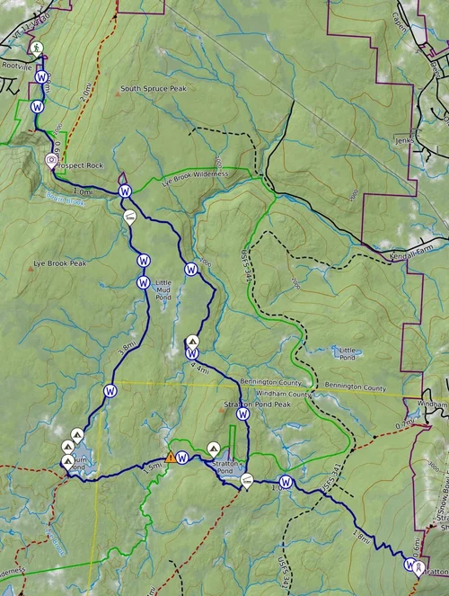 Bourn Pond - Stratton Pond Loop Backpacking Guide — Into the Backcountry