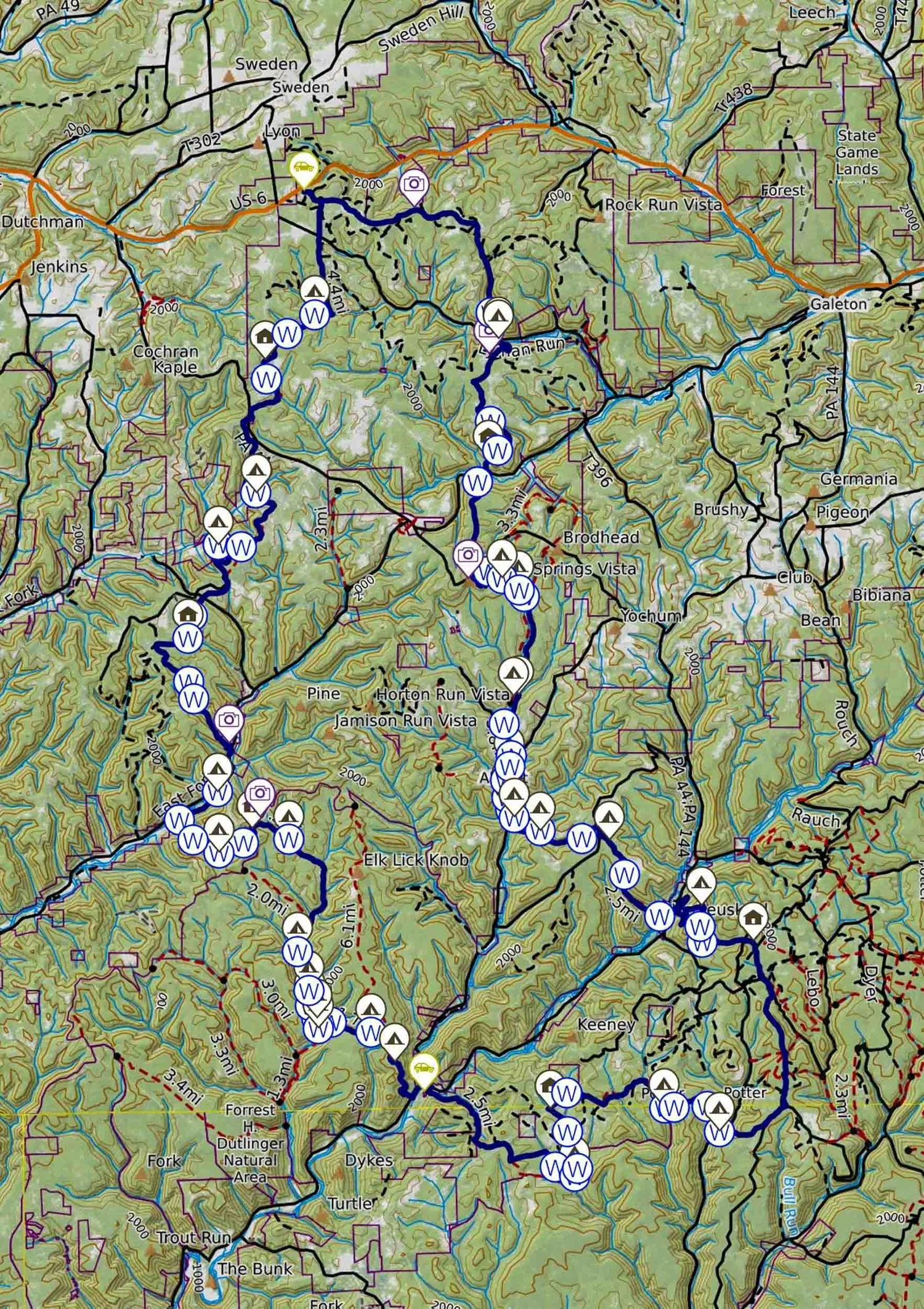 Susquehannock Trail System Backpacking Guide — Into the Backcountry