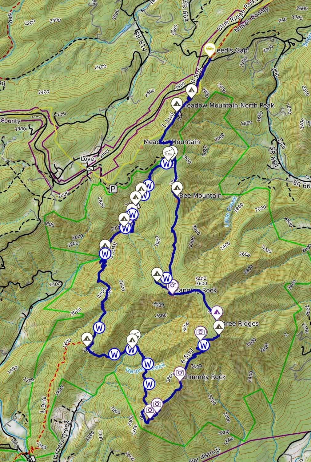 Three Ridges Loop Backpacking Guide — Into the Backcountry
