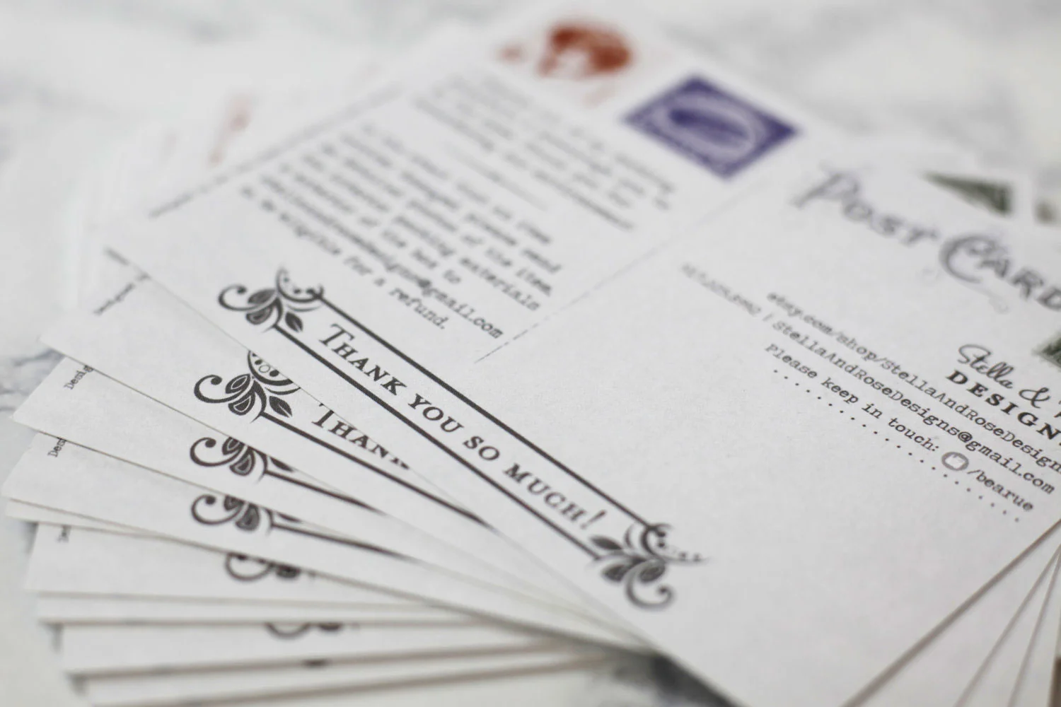 Promo Card Design — Bea Rue Studios