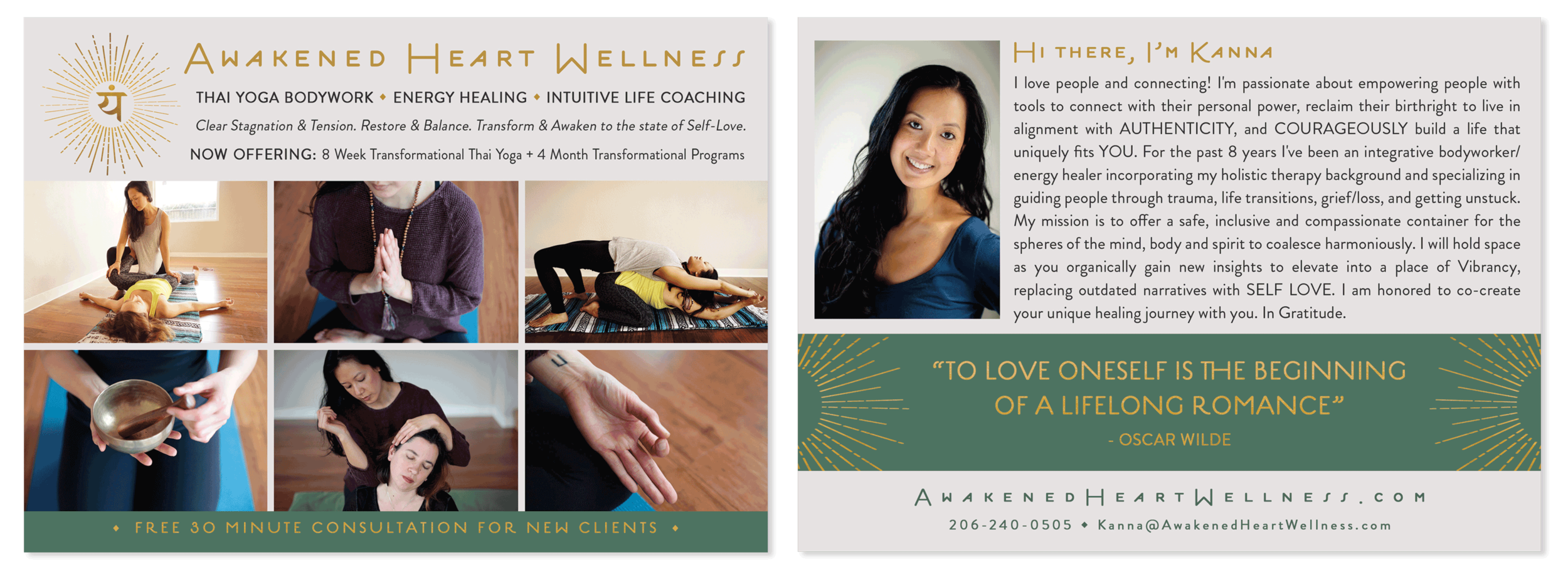 Promo Card Design — Bea Rue Studios