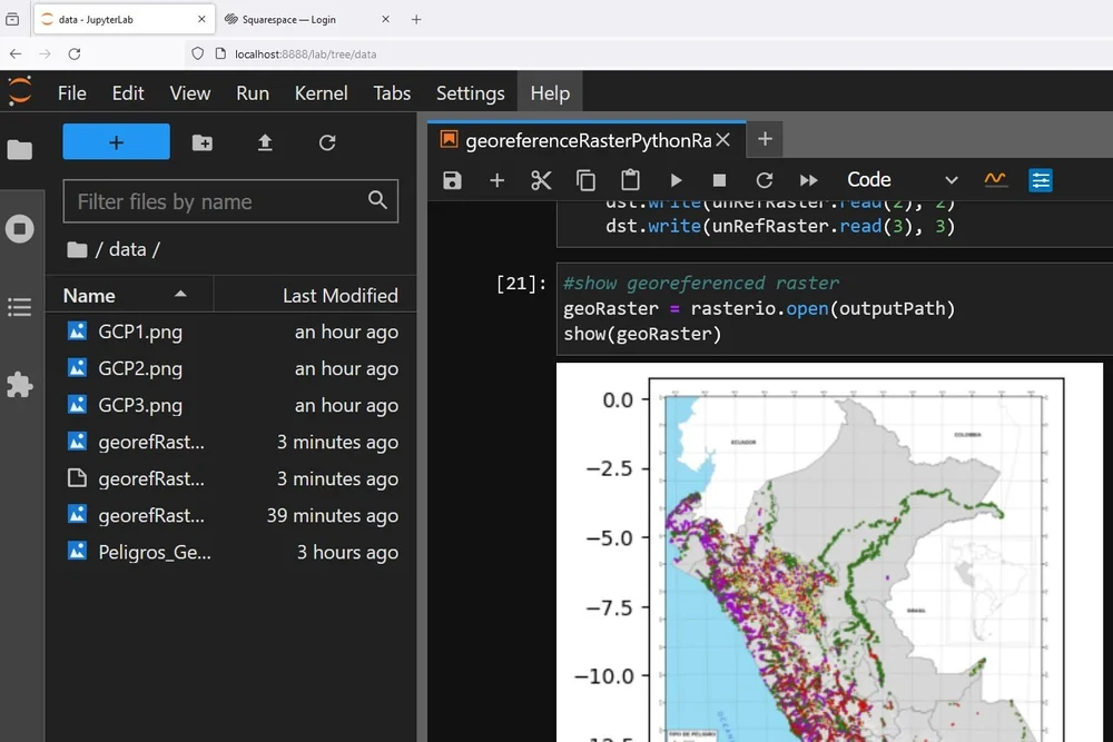 How to georeference a image/raster with Python and Rasterio - Tutorial — Hatari Labs