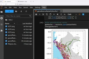 How to georeference a image/raster with Python and Rasterio - Tutorial — Hatari Labs