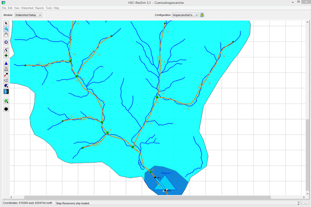HEC-ResSim 3.1 Tutorial: Creating a Watershed Configuration — Hatari Labs