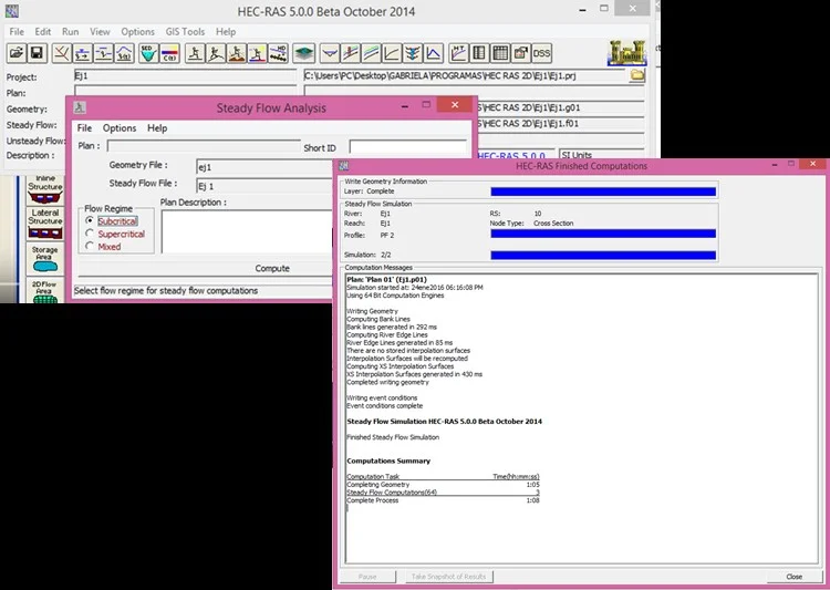 Basic HEC-RAS tutorial — Hatari Labs