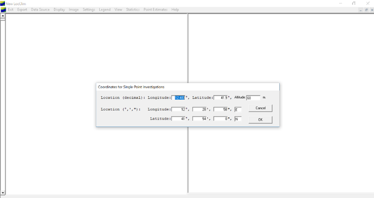 How to download and use the LocClim software to estimate climate ...