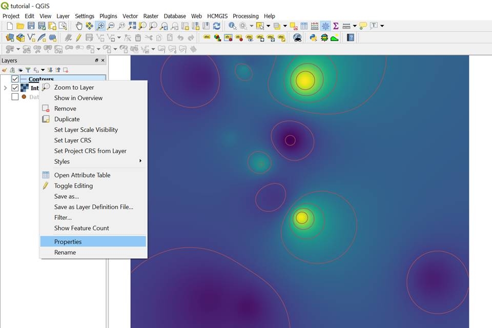 How to visualize water quality data in QGIS 3? From points to raster to ...