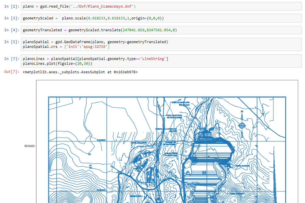 Spatial Manipulation of a Autocad DXF File with Python3 and GeoPandas - Tutorial — Hatari Labs