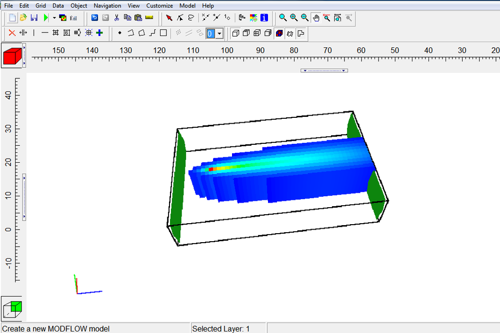 8 Tutorials of Contaminant Transport Modeling in Modflow and MT3DMS / MT3D — Hatari Labs