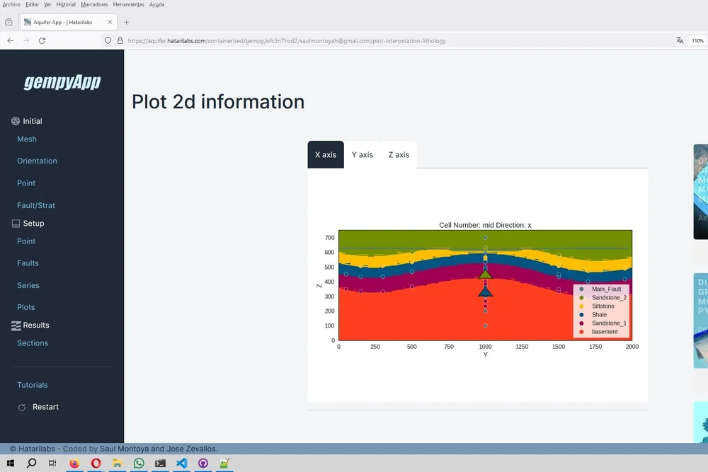 Basic tutorial of online geological modeling with Gempy in AquiferApp ...