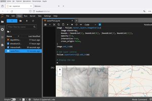 Interactive representation of a geospatial raster with Python, Folium and Rasterio - Tutorial ...