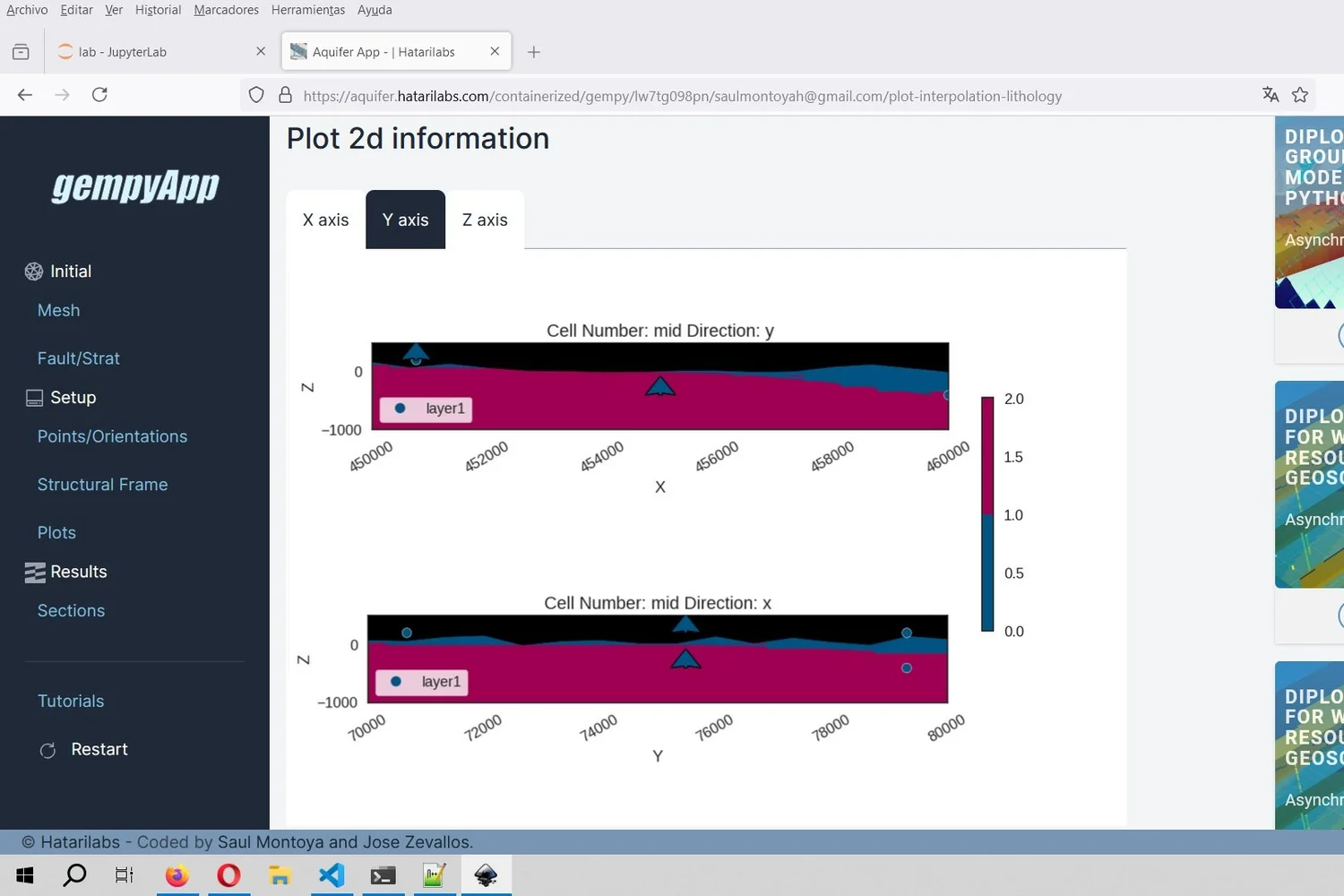 Regional geological modeling with surface topography with Gempy and Aquifer App - Tutorial ...