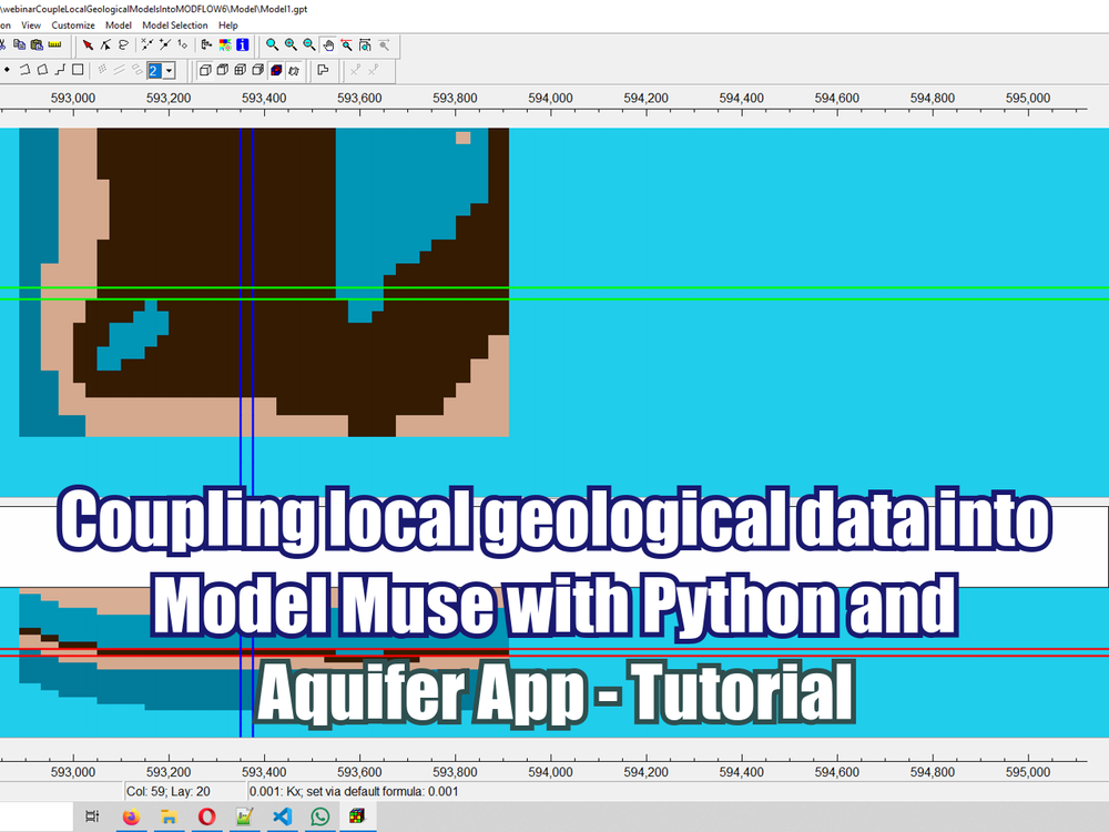 Coupling local geological data into Model Muse with Python and Aquifer App - Tutorial — Hatari Labs