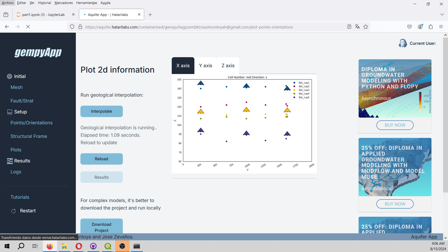 How to create a Geological Model from a Point Shapefile with Gempy and ...