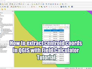 How to extract centroid coordinates in QGIS with Field Calculator ...