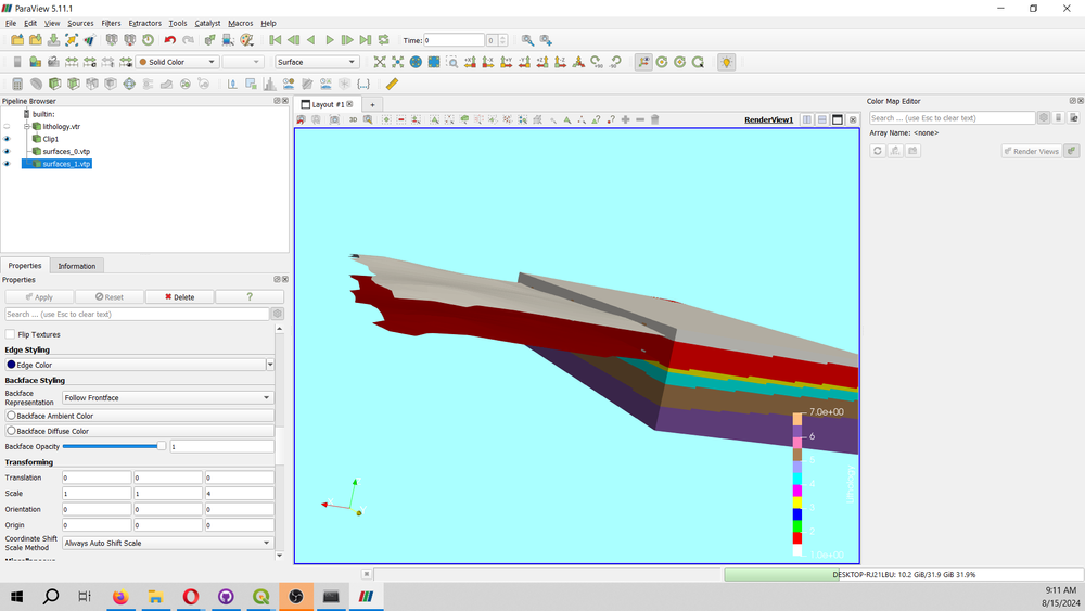 How to create a Geological Model from a Point Shapefile with Gempy and ...