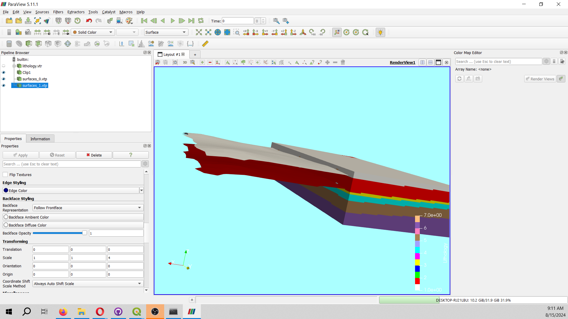 How to create a Geological Model from a Point Shapefile with Gempy and Aquifer App - Tutorial ...