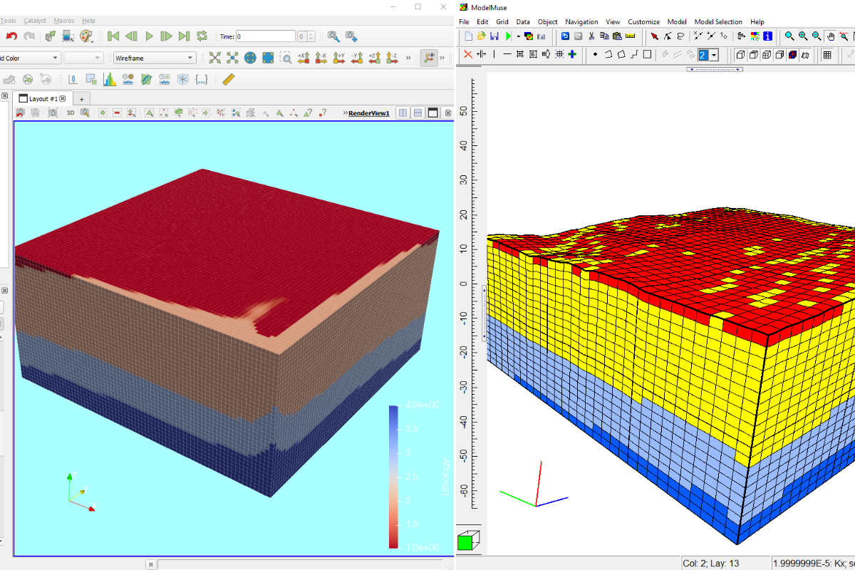 Open webinar: How to insert a geological model into a MODFLOW groundwater flow model with Python ...
