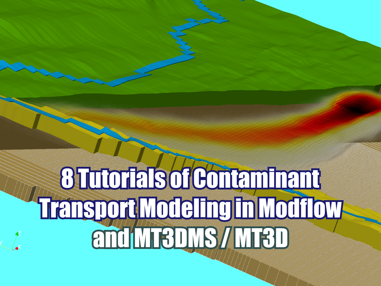 8 Tutorials of Contaminant Transport Modeling in Modflow and MT3DMS ...