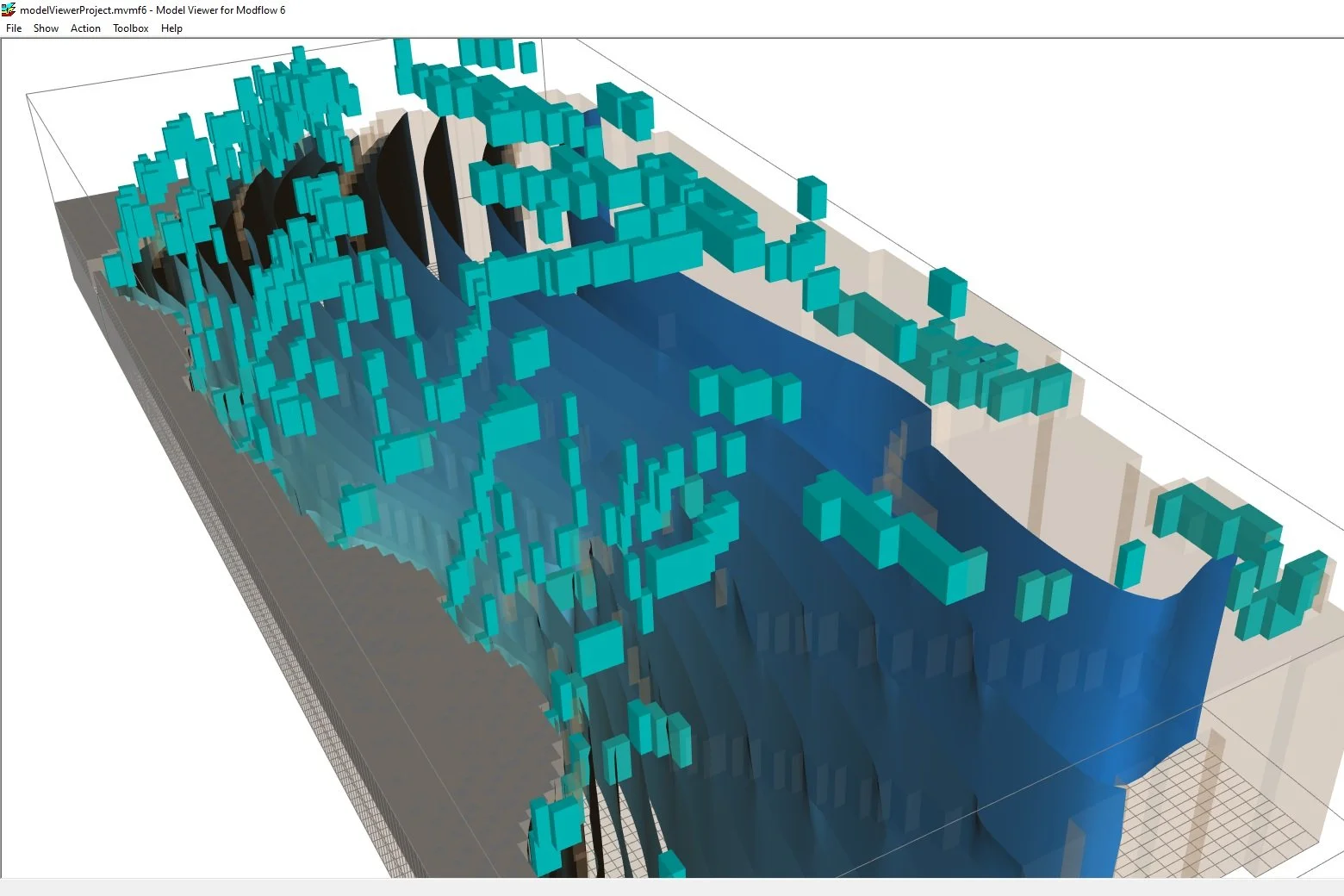 3d visualization of Modflow 6 models with Model Viewer - Tutorial — Hatari Labs