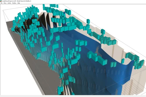 3d visualization of Modflow 6 models with Model Viewer - Tutorial ...