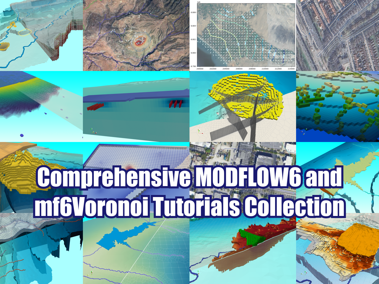 Comprehensive MODFLOW6 and mf6Voronoi Tutorials Collection — Hatari Labs