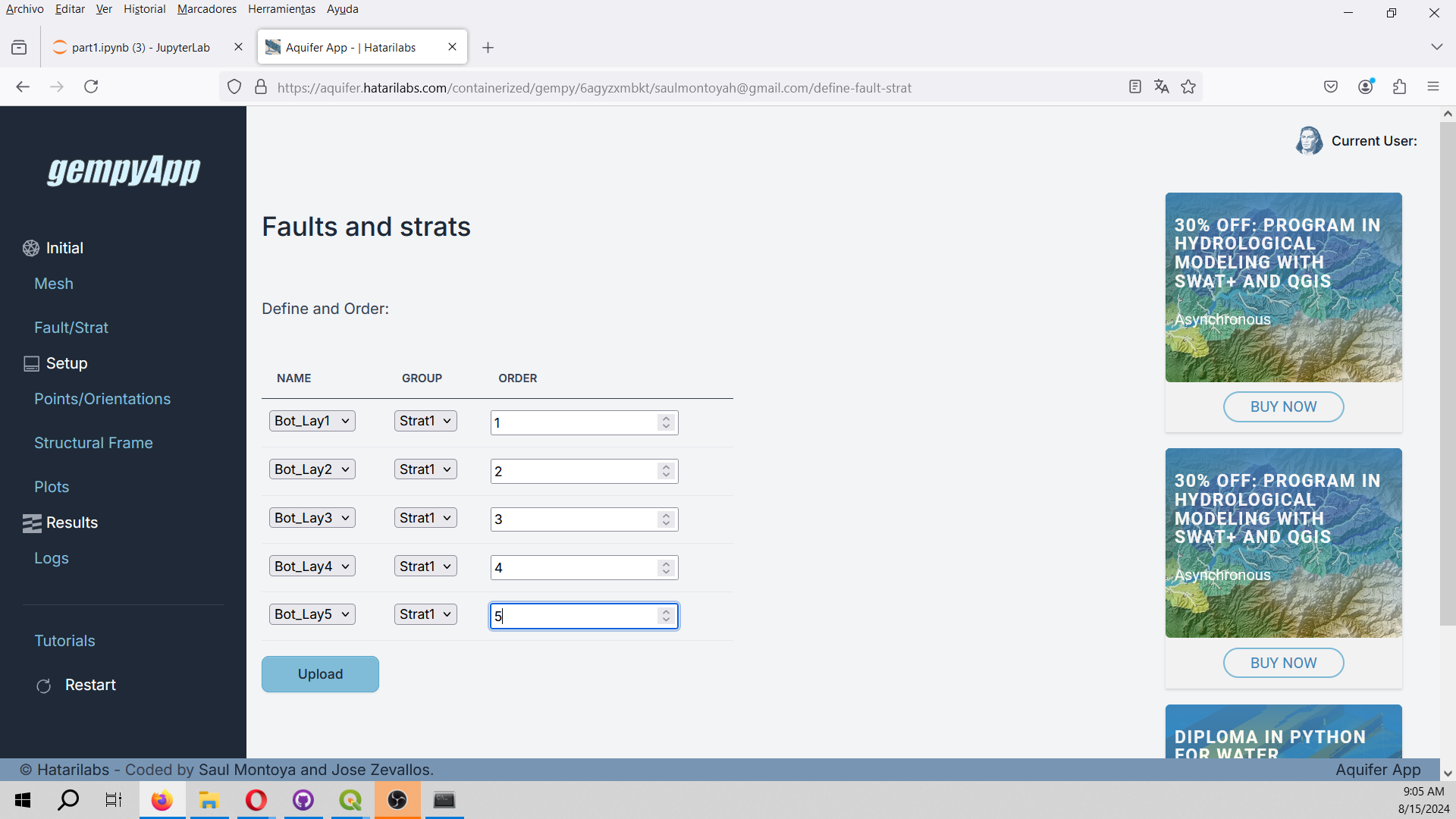 How to create a Geological Model from a Point Shapefile with Gempy and Aquifer App - Tutorial ...