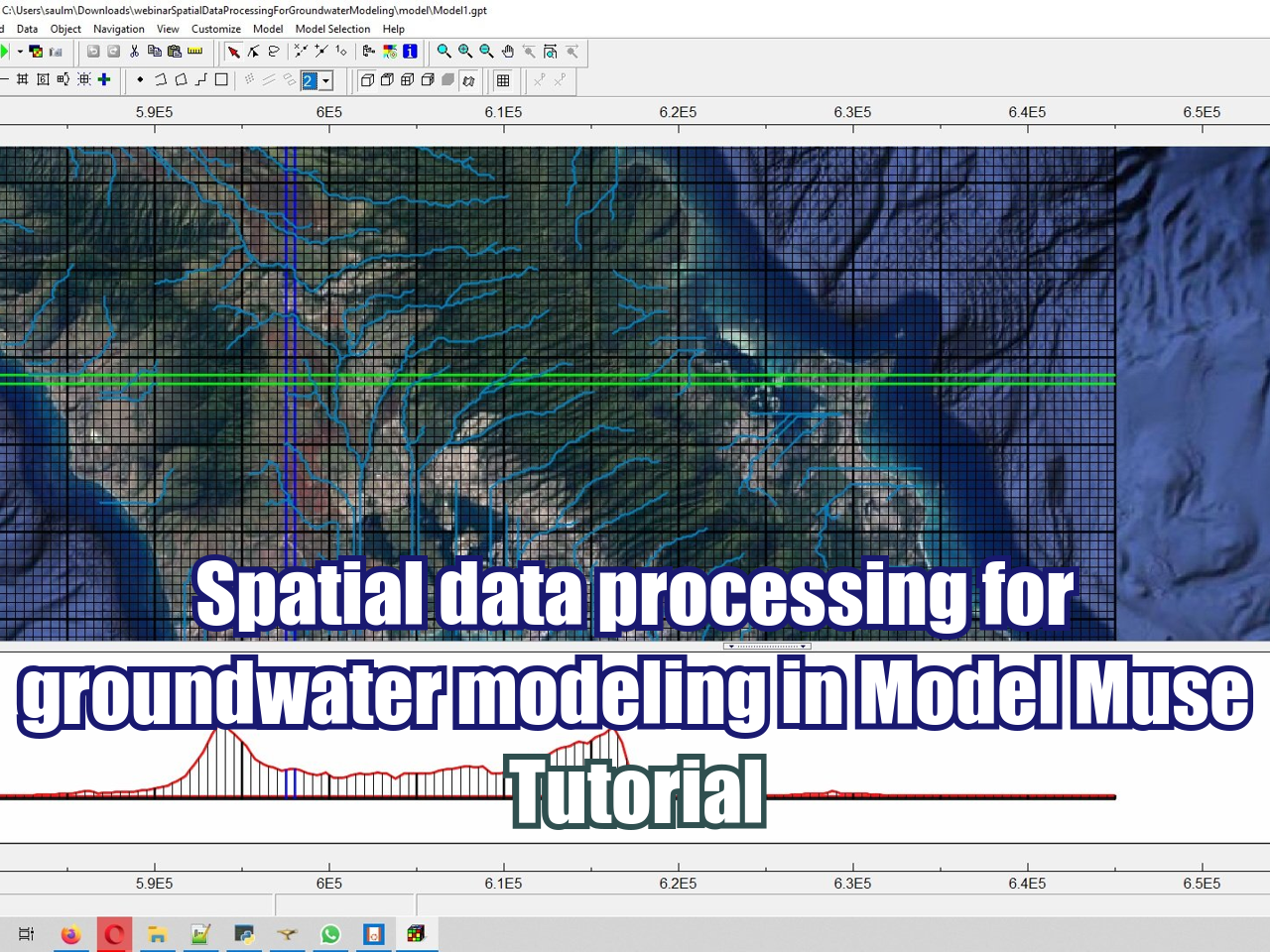 Spatial data processing for groundwater modeling in Model Muse - Tutorial — Hatari Labs