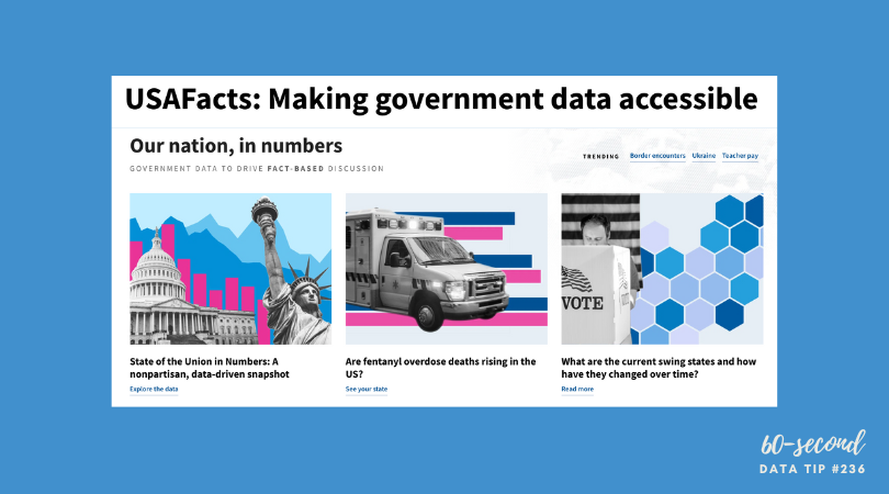 Data Viz for Nonprofits - Data Resources for Nonprofits