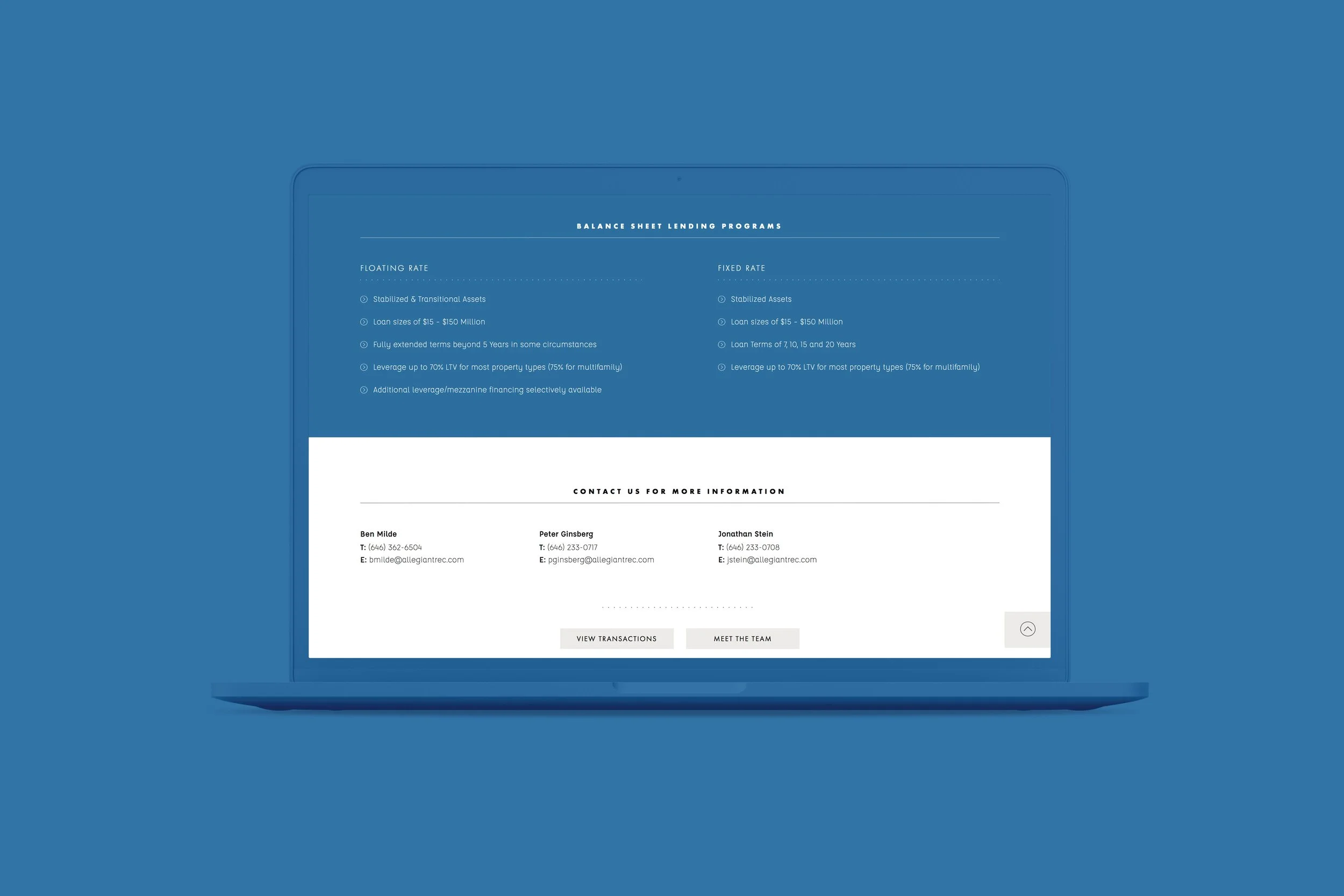 Allegiant | Real Estate Investment Brand Strategy + Identity — Level Group