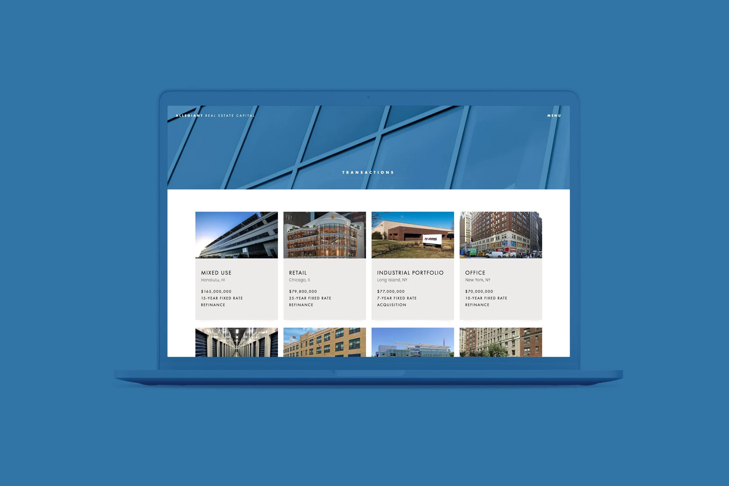 Allegiant | Real Estate Investment Brand Strategy + Identity — Level Group