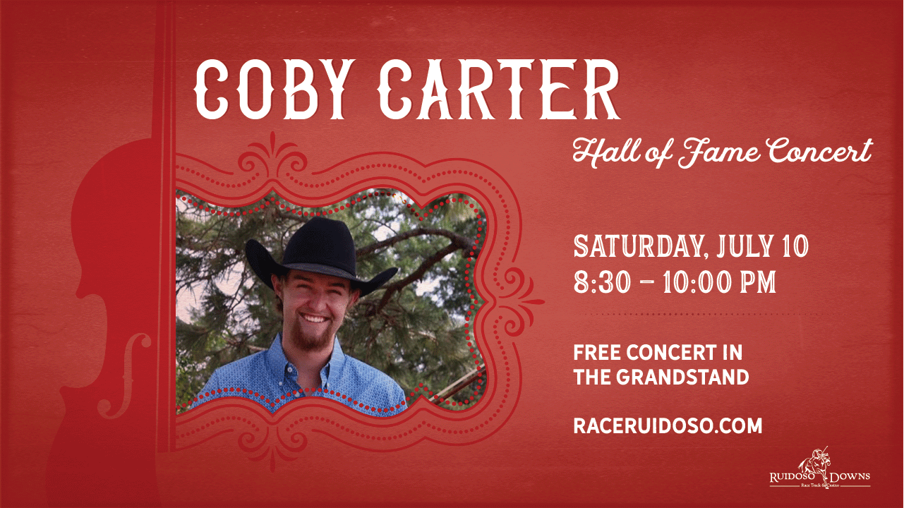 Coby Carter Hall of Fame Concert at Ruidoso Downs Race Track ...