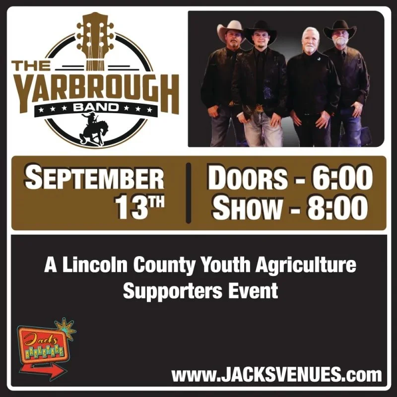 The Yarbrough Band LIVE at Jacks Backstage — DiscoverRUIDOSO.com ...
