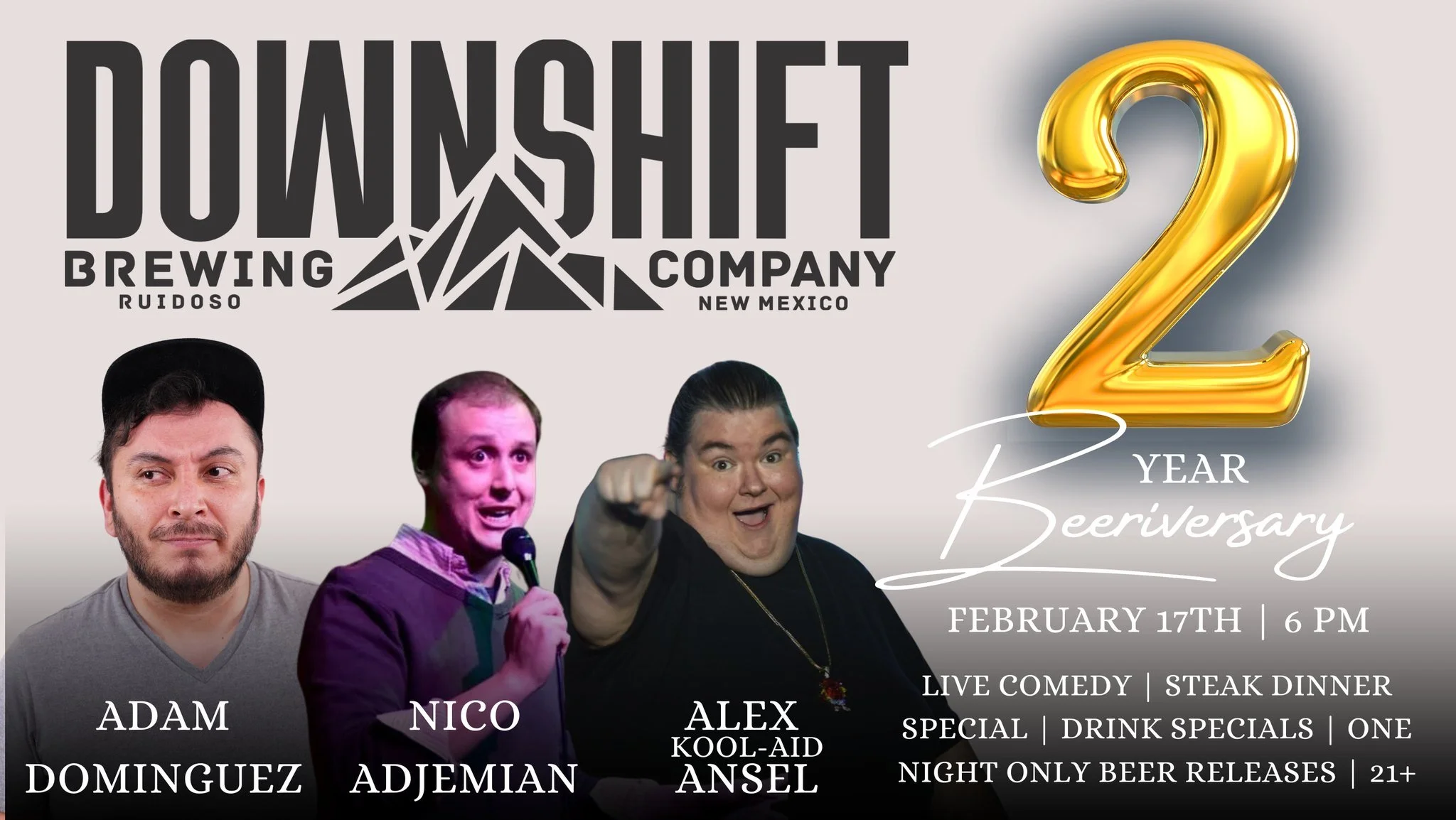 2nd Beeriversary at Downshift Brewing Company - Hidden Tap — DiscoverRUIDOSO.com | Travel ...