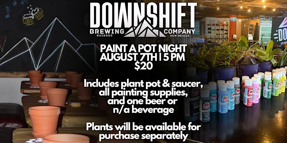 Paint a Pot Night at Downshift Brewing Company - Hidden Tap ...