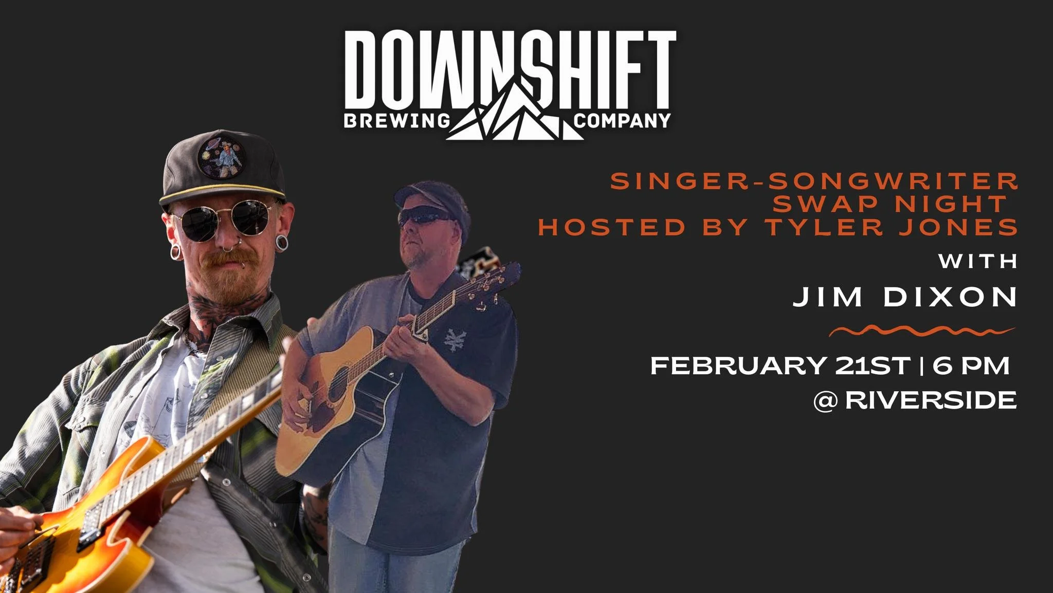 Tyler Jones and Jim Dixon live at Downshift Brewing Company - Riverside ...