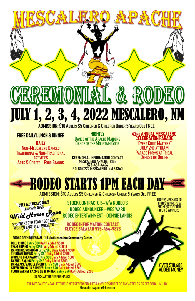 Mescalero 42nd Annual Ceremonial Parade — DiscoverRUIDOSO.com ...