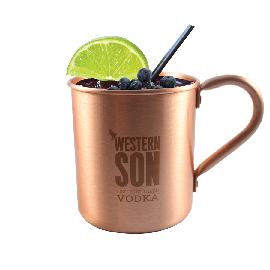 Blueberry Vodka Cocktails — Western Son Distillery