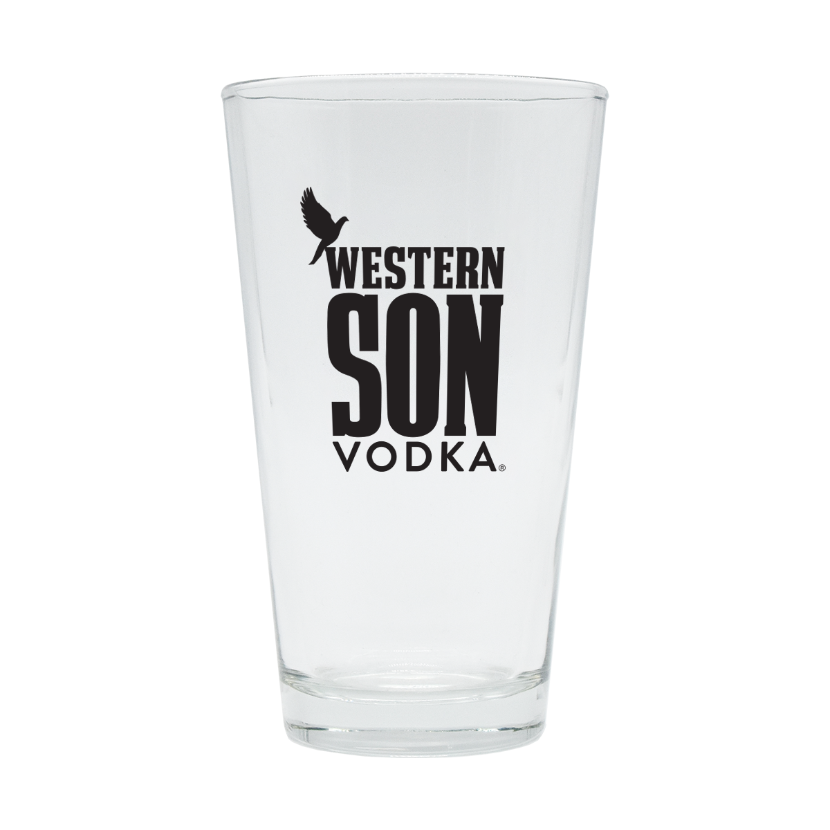 WSV Pint Glass Western Son Distillery WSV Pint Glass Western Son Distillery