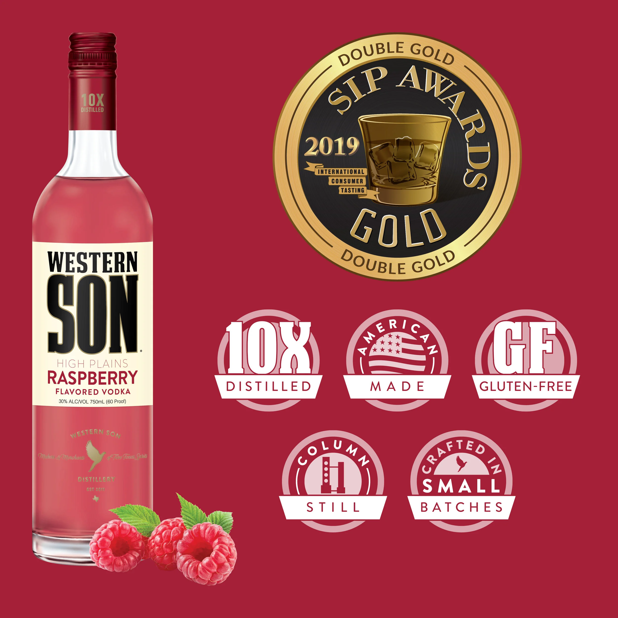 Vox Vodka Raspberry