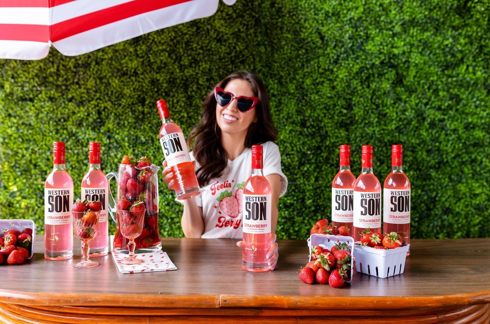 Strawberry Vodka — Western Son Distillery